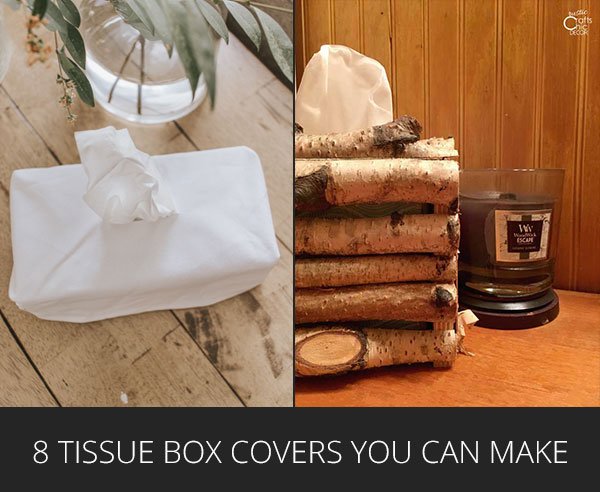 Rustic DIY Tissue Box Covers - Rustic Crafts & DIY