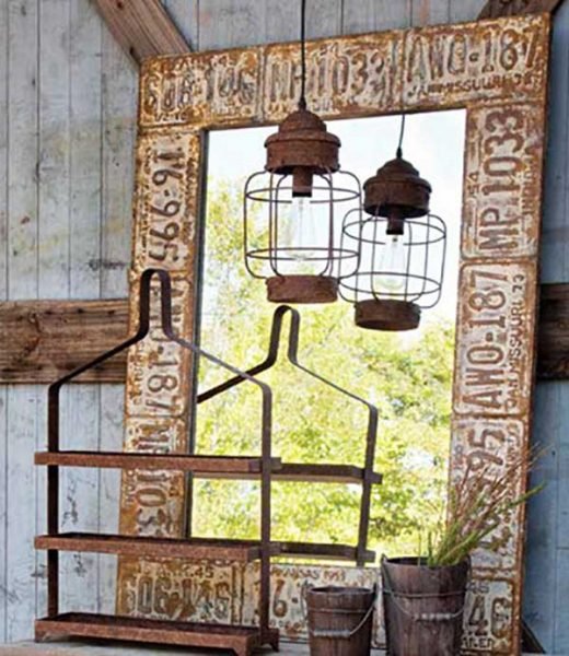 DIY Mirror Ideas With Rustic Style - Rustic Crafts & DIY