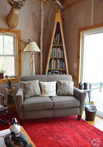 Shabby Chic Decor With Birch - Rustic Crafts & DIY
