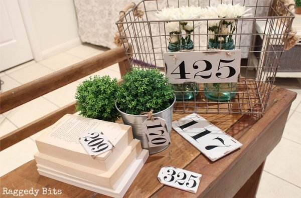 Number Art Or DIY Address Sign - Rustic Crafts & DIY
