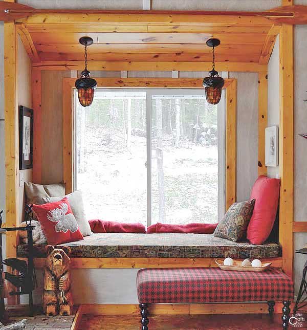 How To Brighten Up A Rustic Cabin - Rustic Crafts & DIY